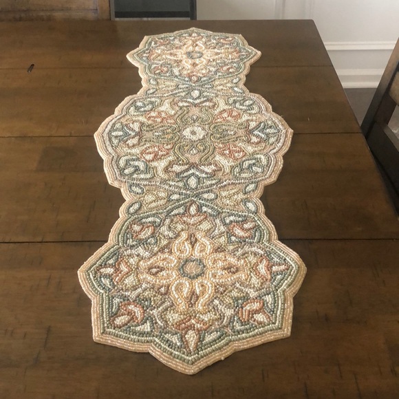 Pier 1 | Dining | Nwt Pier Beaded Runner | Poshmark